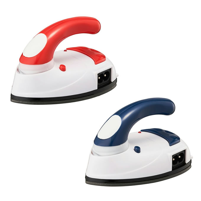 【楽天市場】Pieria ピエリア miniIRON ミニアイロン DMA-04-BL DMA-04-RD ドウシシャ ／：生活雑貨とフライパンのエクリティ