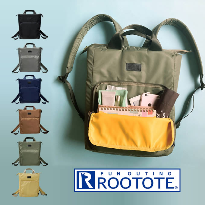 【楽天市場】ROOTOTE ルートート SN CEOROO セオルー アイロA airo リュック 1223 ルートート ／2way トートバッグ リュックサック バックパック 軽量 撥水 ...