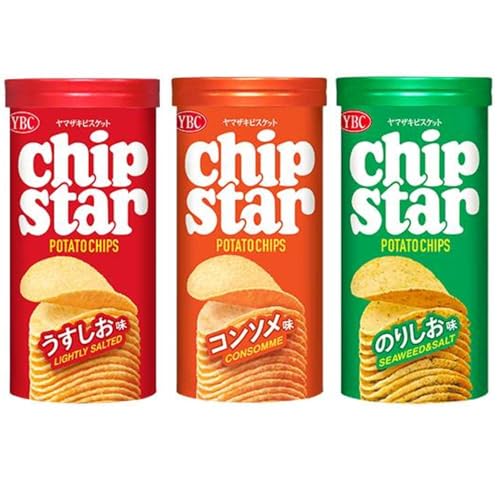 【楽天市場】チップスターS 3種類セット (うすしお味45g/コンソメ味45g/のりしお味45g) ヤマザキビスケット まとめ買い 食べ比べセット うすしお コンソメ 家飲み おつまみ ビール ...