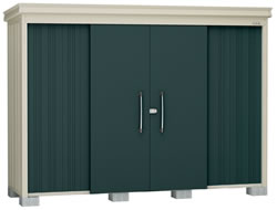 【楽天市場】ダイケン物置ガーデンハウス DM-Z2909E-G 豪雪型･棚板なし 幅3008×奥行1017×高さ2120mm 個人宅配送不可：環境生活