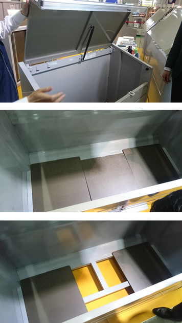 【楽天市場】ゴミステーション 大型ゴミ箱 イナバゴミステーション ダストボックス・ミニ パネル床タイプ 1000L DBN-187P [ゴミ収集庫/自治体/町内会/マンション/ゴミ収集所/集積 ...