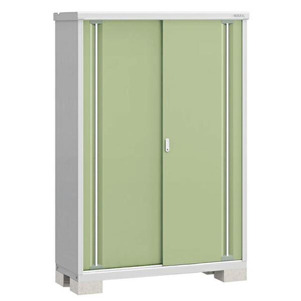 【楽天市場】【標準組立費込】【全棚タイプ】イナバ物置 シンプリー MJX-135E 幅1340×奥行548×高さ1903mm ジェードグリーン：環境生活