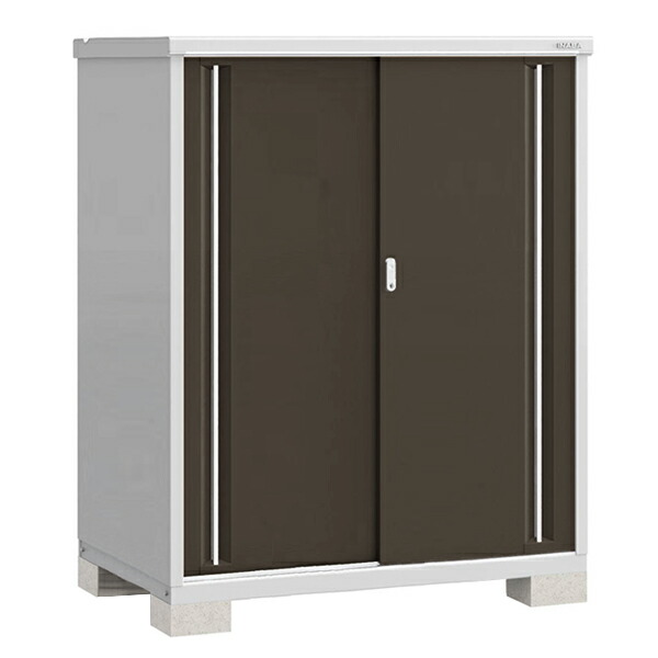 【楽天市場】イナバ物置 シンプリー MJX-139D（全面棚タイプ）[収納庫/収納/屋外収納庫/倉庫/小型/小屋/いなば物置/稲葉/物置き] エボニーブラウン [製品5年保証]：環境生活