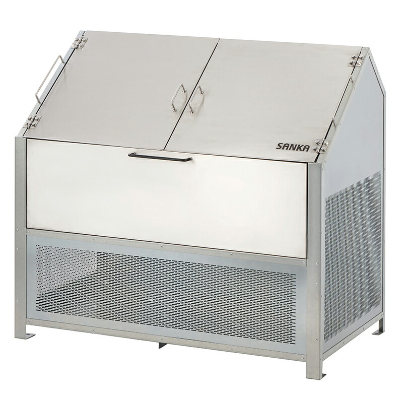 【楽天市場】サンカ クリーンステーション DX1200 CNDX-1200 屋外 ゴミステーション ゴミ収集ボックス 大型 カラス対策 個人宅配送不可：環境生活