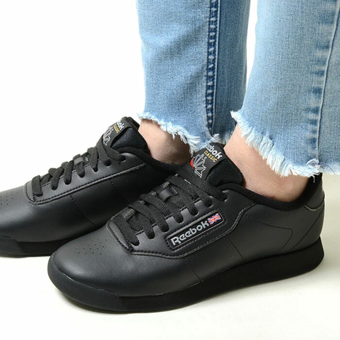 【楽天市場】Reebok PRINCESS レディース スニーカー ブラック 100000120：honey（ハニー）
