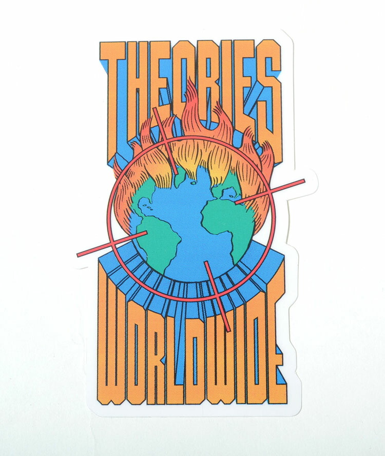 【楽天市場】THEORIES WORLD WIDE STICKER セオリーズ ワールド ワイド ステッカー：honey（ハニー）