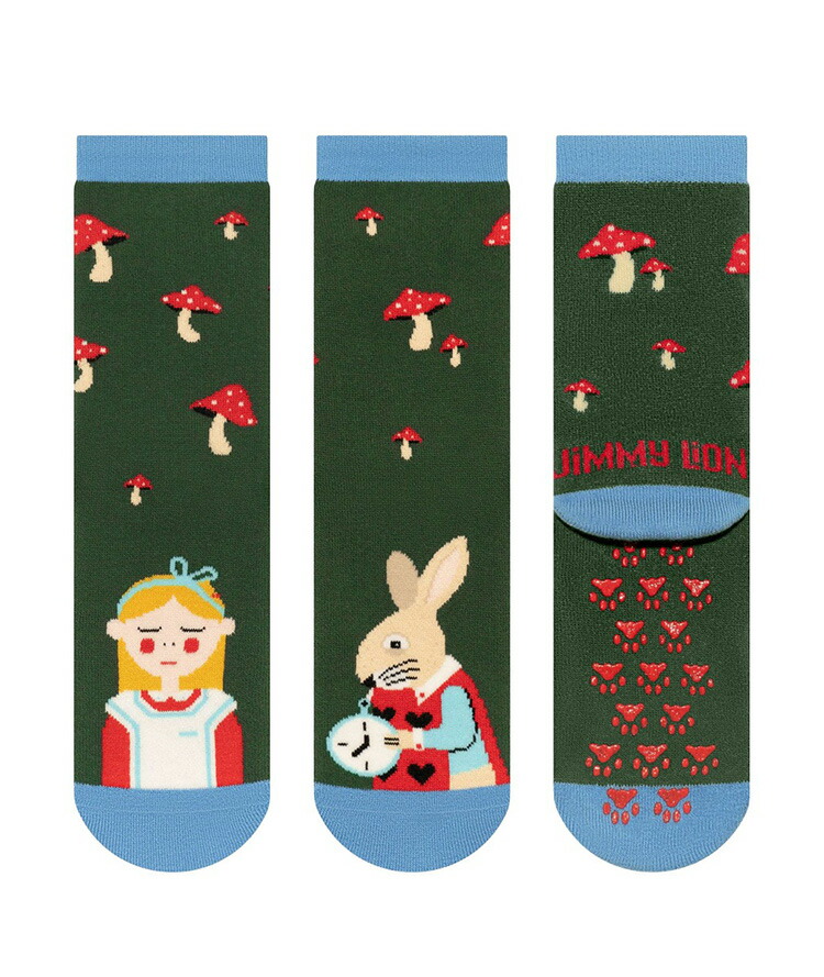 【楽天市場】JIMMY LION KIDS ALICE Socks ジミーライオン キッズ アリス ソックス 靴下 グリーン 緑 kids ...