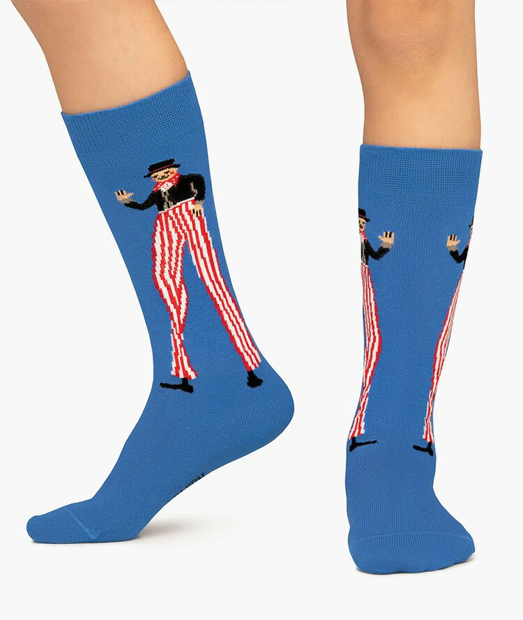 【楽天市場】JIMMY LION KIDS CLOWN Socks ジミーライオン キッズ クラウン ソックス 靴下 ブルー 青 kids ...