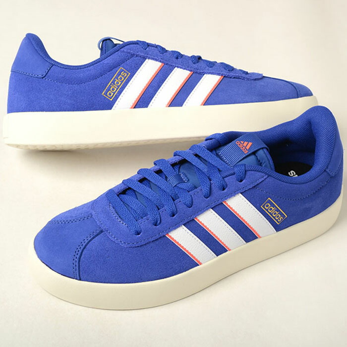 【楽天市場】adidas VL COURT 3.0M アディダス バルカナイズド コート メンズ スニーカー ブルー id6283：honey ...