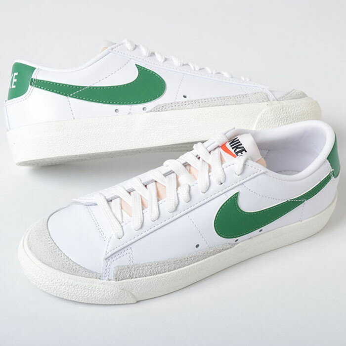 【楽天市場】NIKE BLAZER LOW '77 VNTG ナイキ ブレザー ロー ヴィンテージ メンズ スニーカー ホワイト da6364 ...