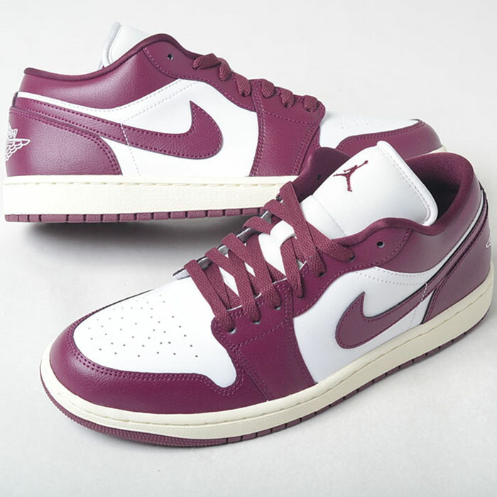 【楽天市場】WMNS NIKE AIR JORDAN 1 LOW ウィメンズ ナイキ エア ジョーダン ロー メンズ スニーカー ホワイト ...