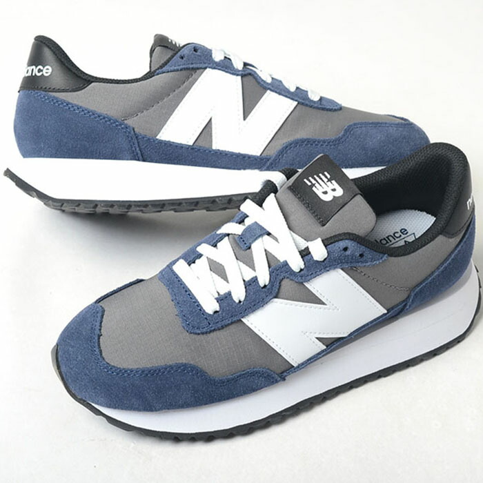 【楽天市場】NEW BALANCE MS237 MCN ニューバランス レディース スニーカー グレーネイビー ms237mcn：honey（ハニー）