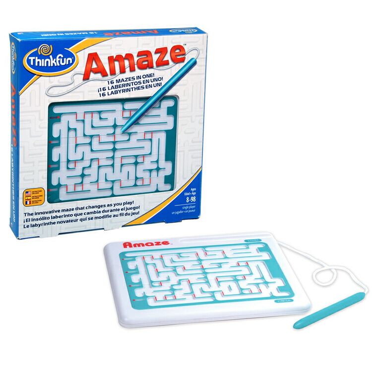 【楽天市場】アメイズ Amaze 正規輸入品ThinkFun シンクファン 脳トレ 知育 玩具 ボードゲーム パズル おもちゃ プログラミング ...