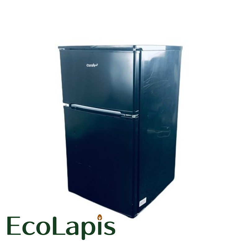 【楽天市場】【中古】 【自社配送エリア内限定】 comfee 冷蔵庫 一人暮らし 2022年製 2ドア 90L ブラック 直冷式 右開き RCT90BL(E) 奥行60cm以下 送料無料 設置 ...