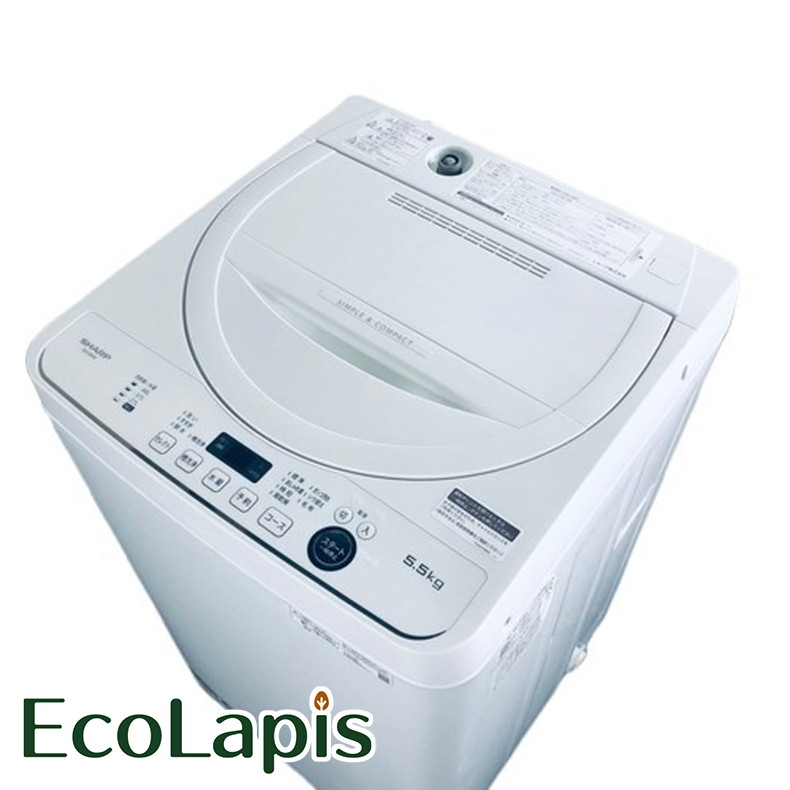 【楽天市場】【中古】 【大感謝祭 12/19-12/26★P3倍】 【自社配送エリア内限定】 シャープ SHARP 洗濯機 一人暮らし ...