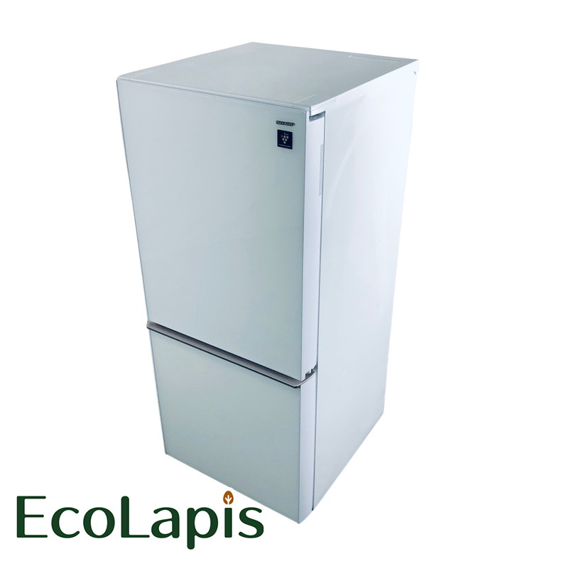 【楽天市場】【中古】 【自社配送エリア内限定】 シャープ SHARP 冷蔵庫 2018年製 2ドア 137L ホワイト ファン式 両方開き SJ-GD14D-W 一人暮らし 奥行60cm以下 ...