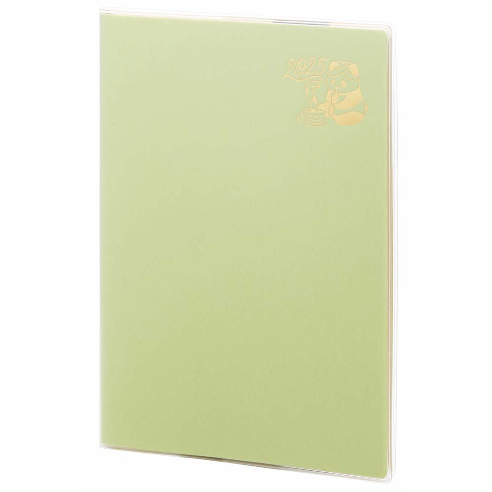 【楽天市場】レイメイ藤井 raymay 2025年度版 竹紙ダイアリーB6 グリーン ダイアリー B6サイズ パンダ 就活 ビジネス 仕事 緑 ミドリ みどり：イーコンビ楽天市場店