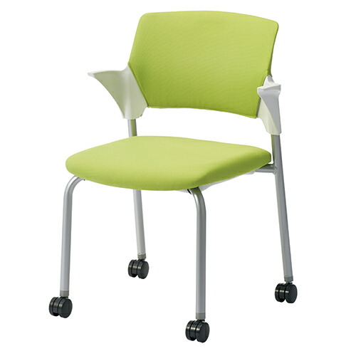 【楽天市場】サンケイ 会議イス CM551-MYC GR グリーン 889175：イーコンビ楽天市場店