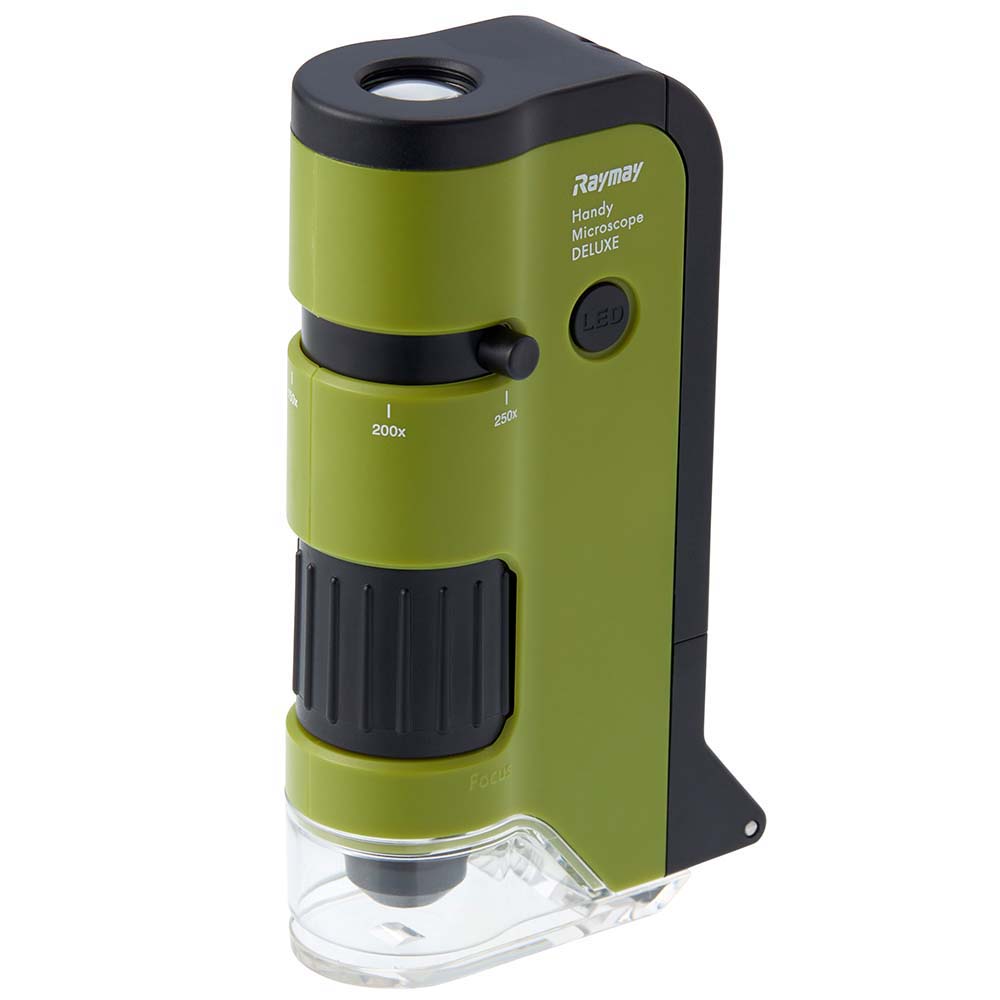 【楽天市場】レイメイ藤井 Raymay ハンディ顕微鏡 DX グリーン RXT1144M LED UV ライト 撮影 100倍 250倍 観察 透過 落射：イーコンビ楽天市場店