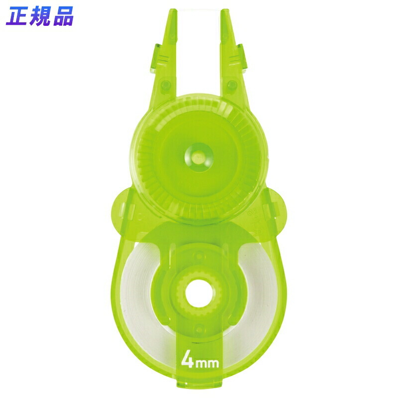 【楽天市場】プラス(PLUS) 修正テープ ホワイパースライド 4mm ライムグリーン 交換テープ WH-114R 49-556：イーコンビ楽天市場店