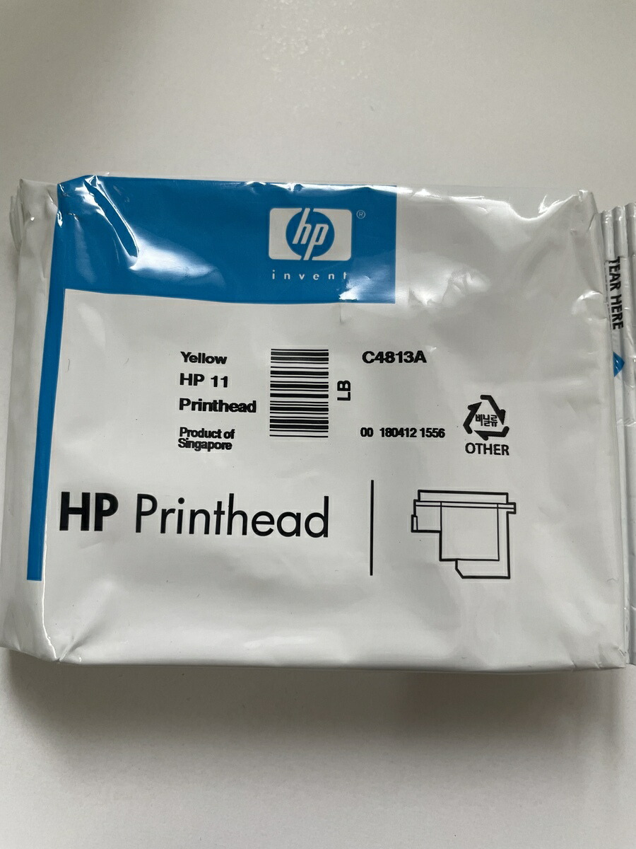 【楽天市場】HP11イエロー 純正プリントヘッド アウトレット品 外箱無しHP11 Yellow Printhead C4813A 1個(送料 ...