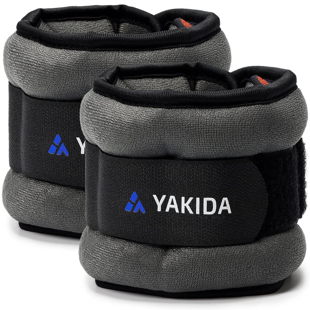 【楽天市場】YAKIDA【最新アップグレード版】アンクルウェイト おもり 筋トレ 足首 重り ウォーキング 在宅筋トレ ジョギング 男女兼用 2.0kgX2 ダークグレー：ECプライム