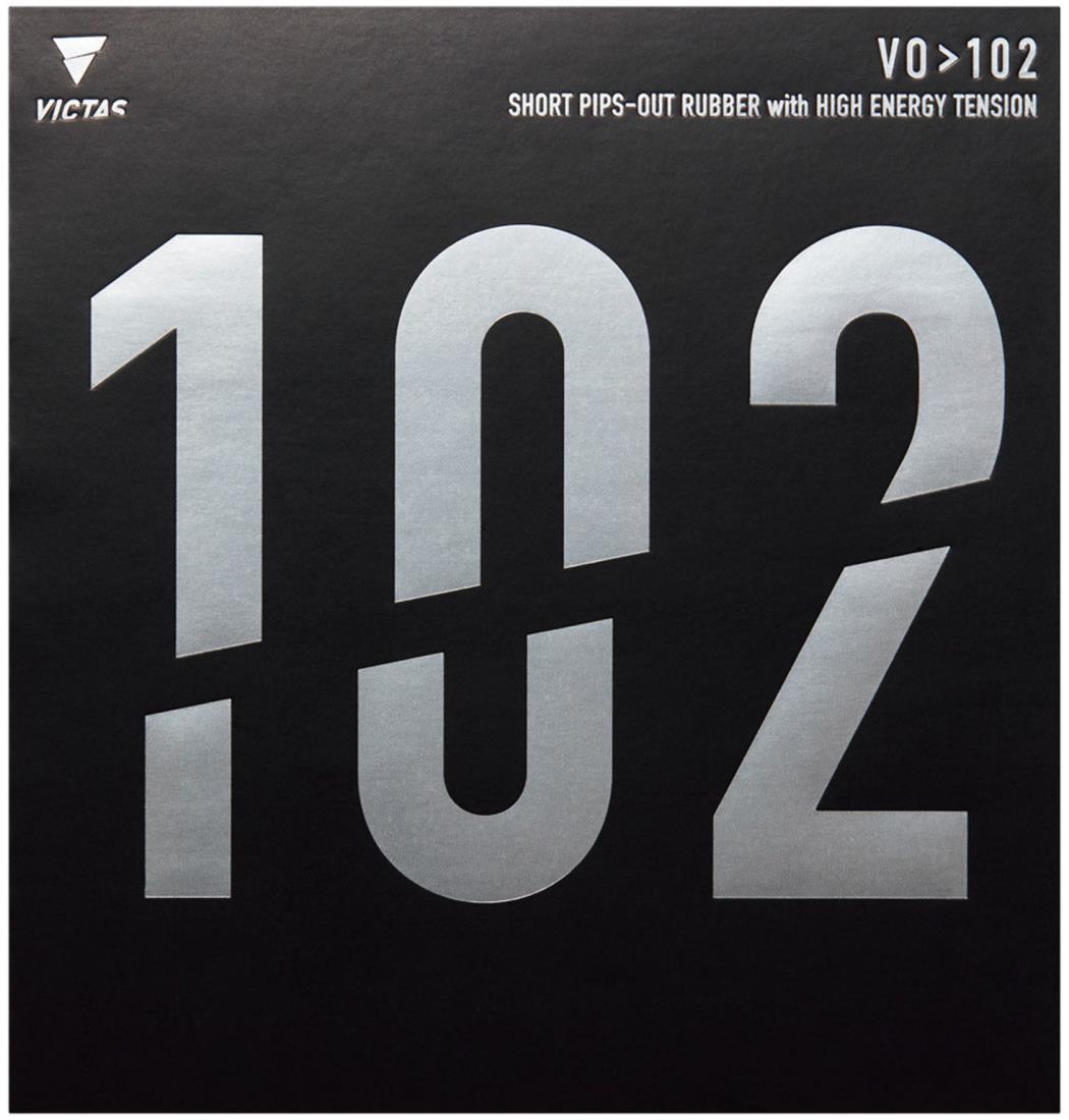 【楽天市場】ヴィクタス 卓球 ラバー VO＞102 表ソフト ハイエナジーテンション 攻撃用 ブラック 2.0 020222：ECプライム