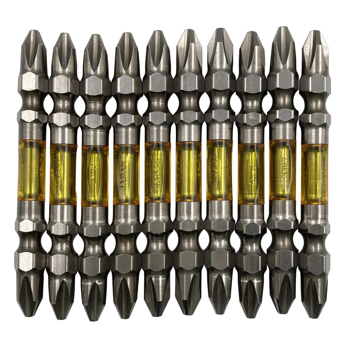 【楽天市場】アネックス(ANEX) 龍靭ビット 両頭 +2×65 10本袋 ART-14M：ECプライム