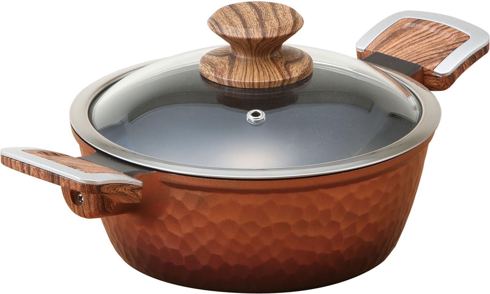 【楽天市場】谷口金属 槌目鍛造 両手鍋 20cm IH ガス火対応 PFOS PFOA フリー：ECプライム