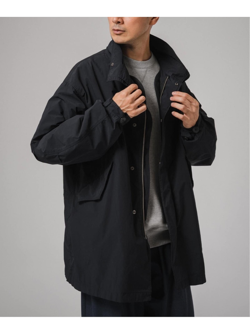 【楽天市場】ATON(エイトン) 別注 AIR WHEATHER SHORT MODS COAT EDIFICE エディフィス ジャケット ...