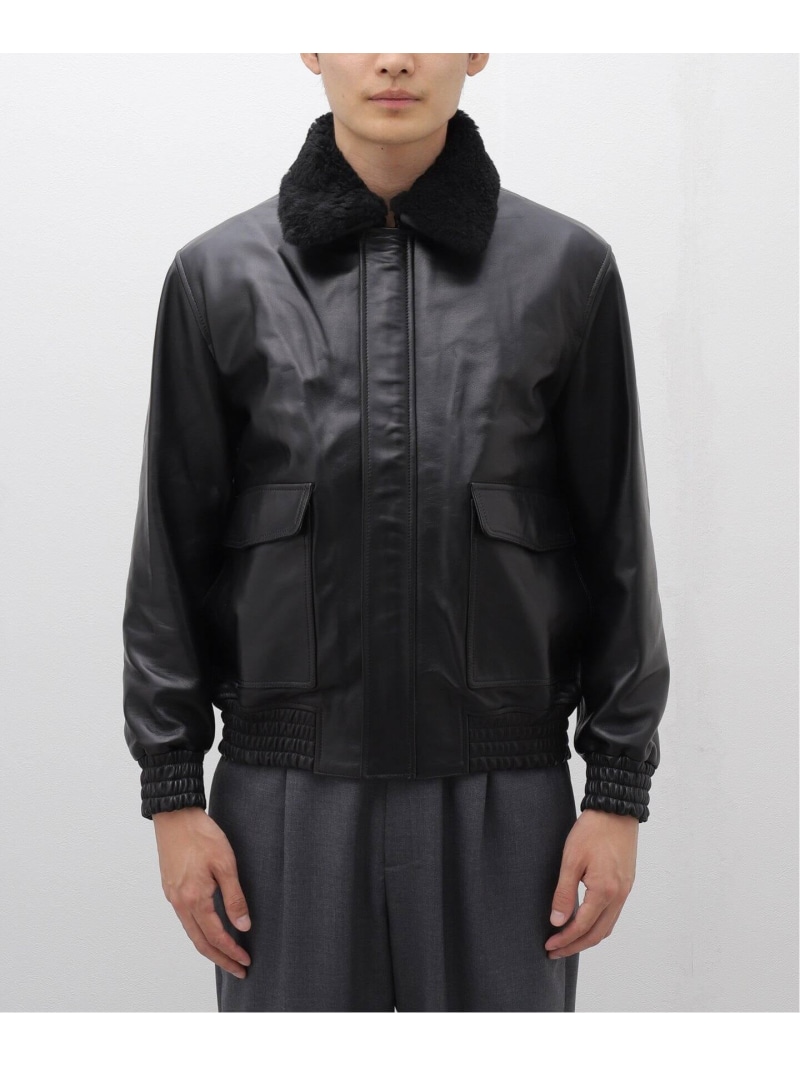 【楽天市場】ARMA(アルマ) ARI Collar Shearling BZ EDIFICE エディフィス ジャケット・アウター ライダース ...