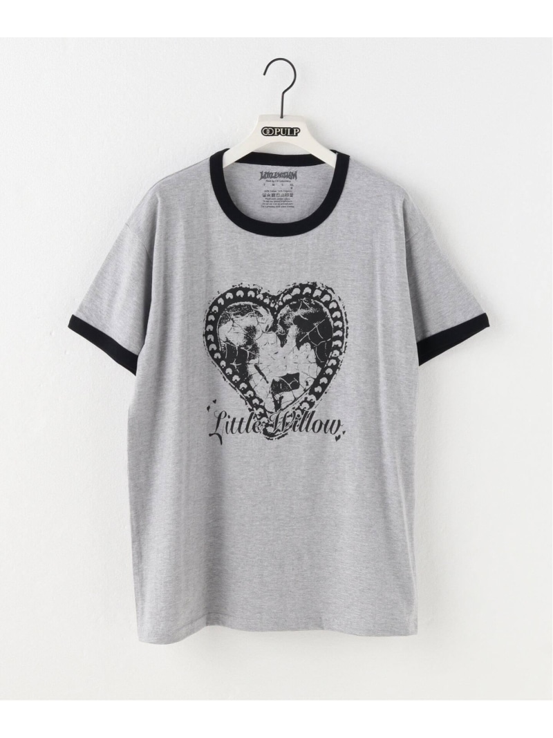 【楽天市場】【Little Willow / リトルウィロー】LOVE SPIDER RINGER TEE EX 417 EDIFICE フォーワンセブン エディフィス トップス カットソー ...