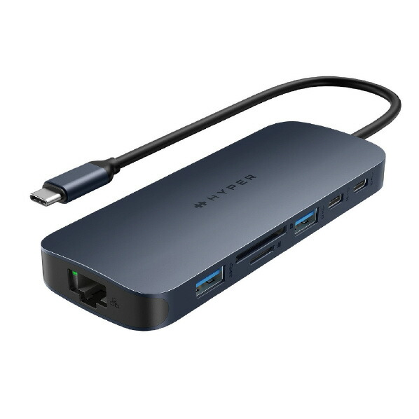 【楽天市場】Hyper HyperDrive Next Dual 4K60Hz HDMI 11 Port USB-C ハブ HP ...