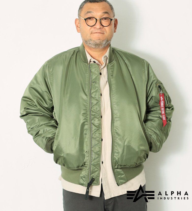 【楽天市場】【アルファ公式】【FINAL SALE★50％OFF】【大きいサイズ】MA-1 フライトジャケット Japanスペック ALPHA INDUSTRIES MA1 エムエーワン 日本 ...