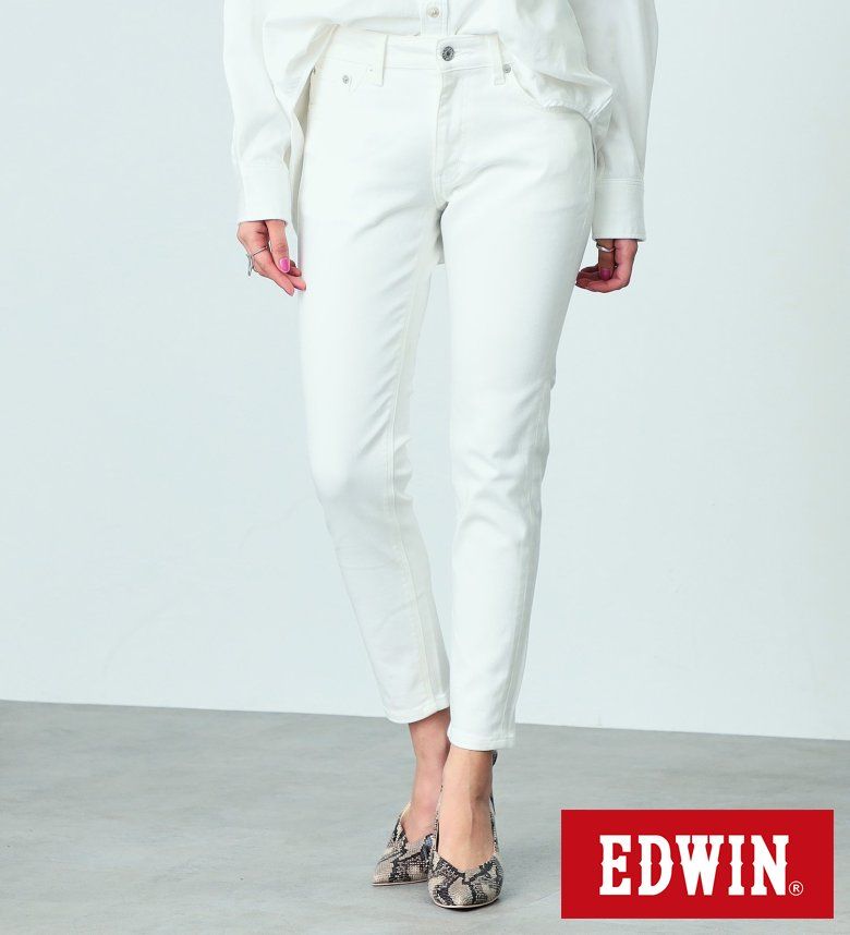 【楽天市場】【エドウイン公式】【SALE★80%OFF】essentials スキニーデニムパンツ EDWIN LADIES エドウィン エッセンシャルズ タイト スリム 細身 細め ...