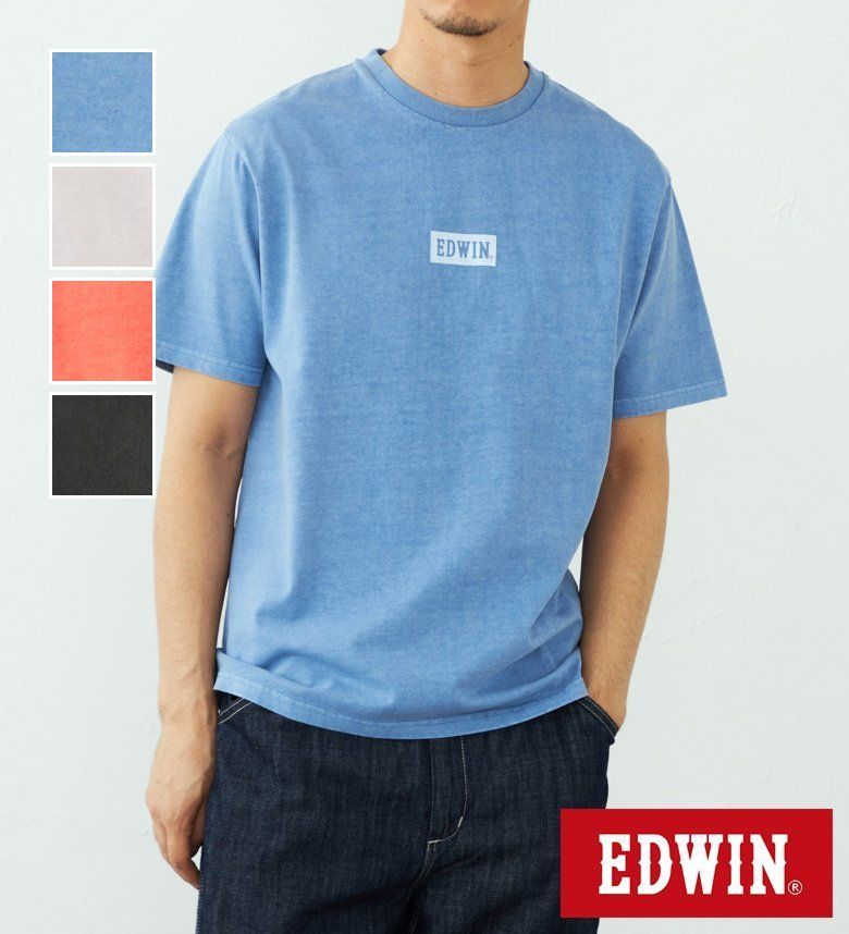 【楽天市場】【エドウイン公式】【SALE★30％OFF】ボックスロゴ Tシャツ 半袖 EDWIN エドウィン メンズ トップス：エドウインショップ（EDWIN）