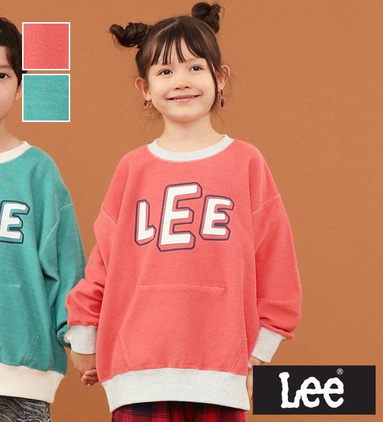 【楽天市場】【lee公式】【sale★50％off】【110 150cm】キッズ Leeロゴ リバーシブルスエット リー：エドウインショップ