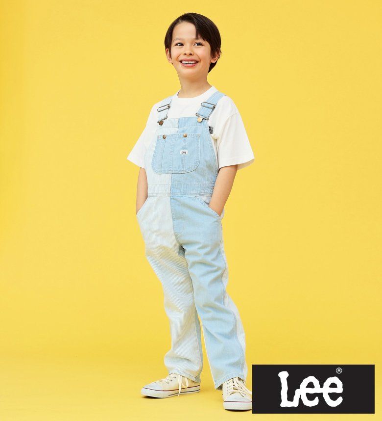 【楽天市場】【Lee公式】【110/120cm】キッズ オーバーオール リー：エドウインショップ（EDWIN）