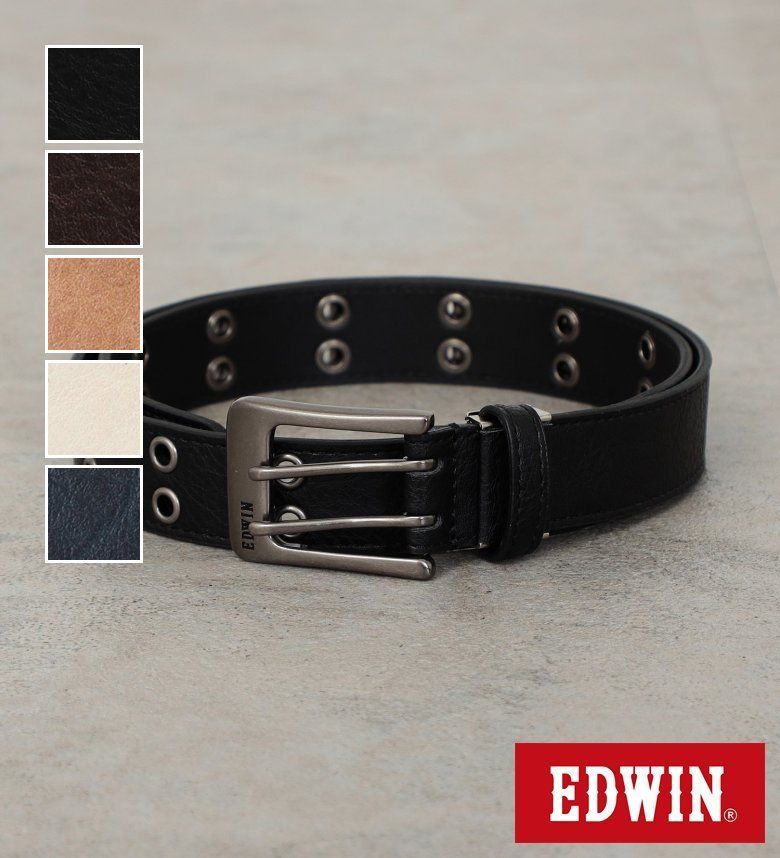 【楽天市場】【エドウイン公式】EDWIN WハトメPUベルト エドウィン メンズ：エドウインショップ（EDWIN）