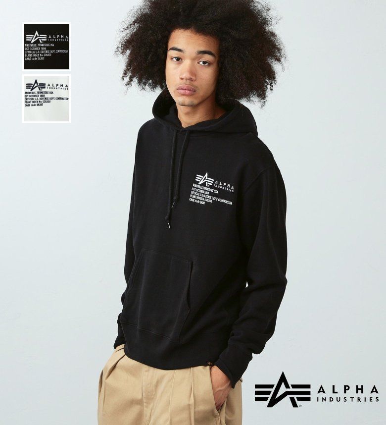 【楽天市場】【アルファ公式】【SALE★20％OFF】EMBROIDERY スウェットパーカー ALPHA INDUSTRIES：エドウインショップ（EDWIN）