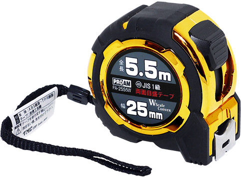 【楽天市場】TMC Wスケールコンベックス 25mm×5.5m PA-2555W：GAOS 楽天市場店