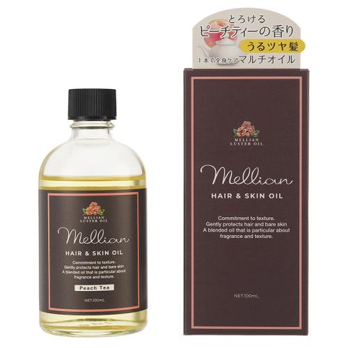 【楽天市場】黒ばら本舗 mellian ラスターオイルピーチティー 100ML：ウエルシア楽天市場支店
