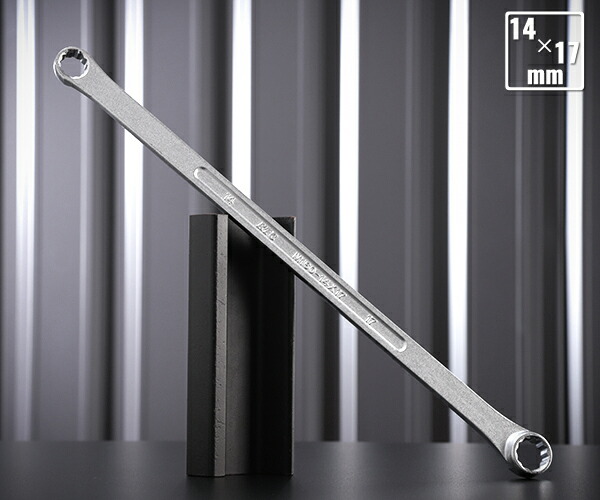 【楽天市場】KTC M160-14X17 超ロングストレートめがねレンチ サイズ14×17mm ストレートロングメガネレンチ：エヒメマシン 楽天市場店