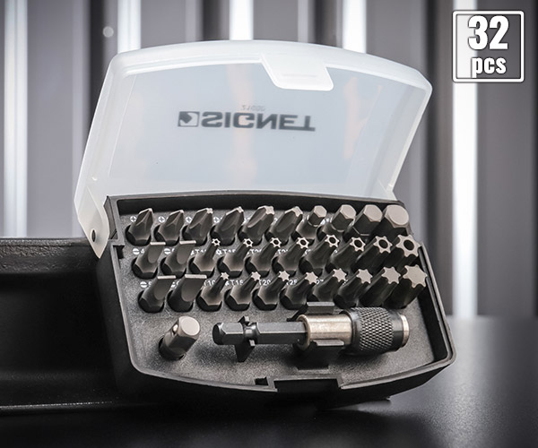 【楽天市場】SIGNET 6.3mm 1/4DR 32PCS ビットセット 21000 シグネット：エヒメマシン 楽天市場店