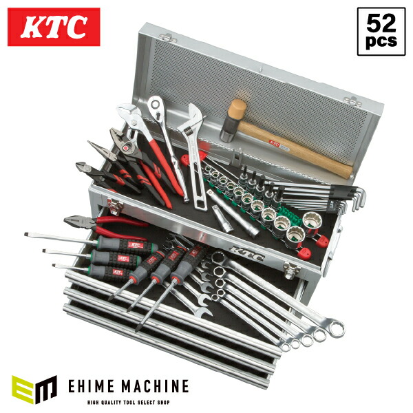 【楽天市場】KTC SK4520MXCS 12.7sq.工具セット 一般機械整備向け 52点セット 京都機械工具 SKX0213S採用 工具セット：エヒメマシン 楽天市場店