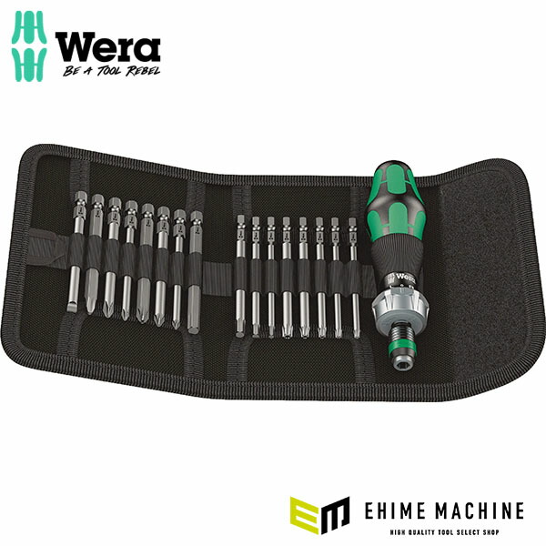 【楽天市場】日本正規品 ヴェラ ドライバーセット(ラチェット式) (051040)(4013288155290) ベラ Wera：エヒメマシン 楽天市場店