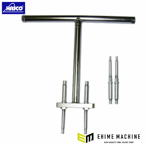 【楽天市場】ハスコー ハウジングナットレンチ ハンドルタイプ IH-906 (4580372213124) HASCO 1~2t車適応丸ナット ...