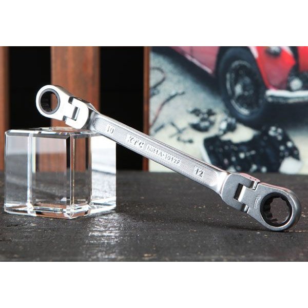 【楽天市場】KTC ラチェットめがねレンチ （両頭型首振りタイプ） MR1A-1012F 工具 京都機械工具：エヒメマシン 楽天市場店