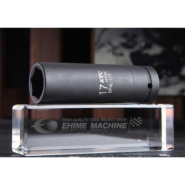 【楽天市場】KTC BP4L-17T サイズ17mm 12.7sq.インパクトレンチ用薄肉ディープソケット 工具 京都機械工具：エヒメマシン 楽天市場店