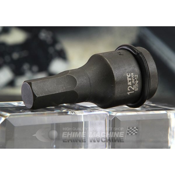 【楽天市場】KTC 12.7sq. インパクトレンチ用ヘキサゴンレンチ BTP4-12P 工具 京都機械工具：エヒメマシン 楽天市場店